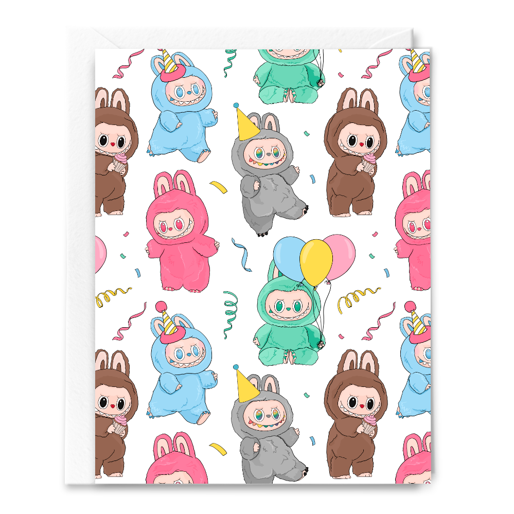 LaBurthday Birthday Card – East West Girl