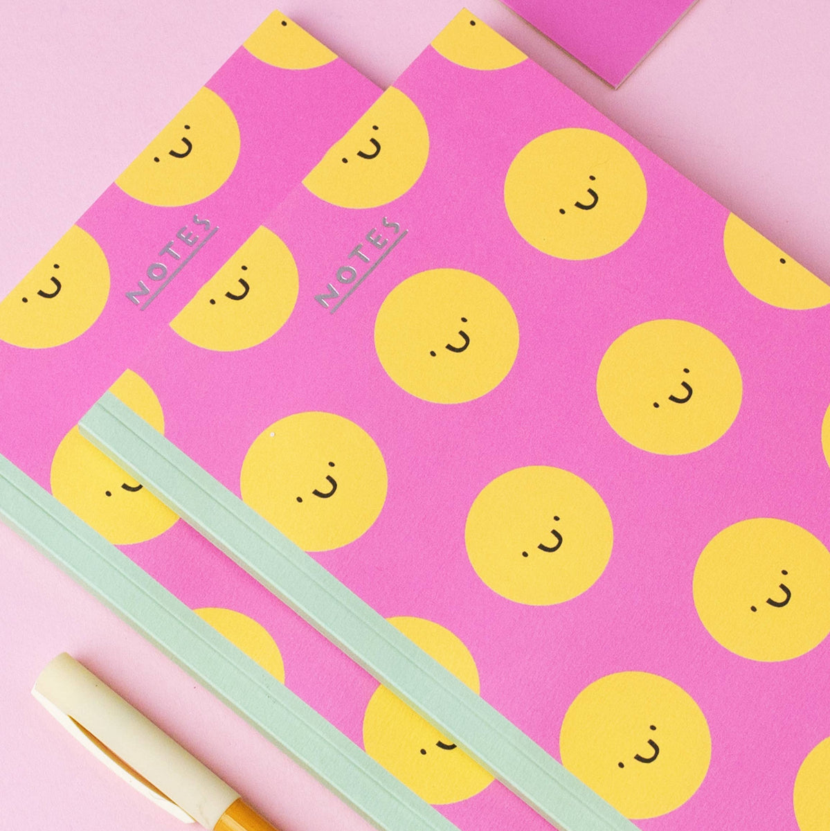 Smiley Face Notebook – East West Girl