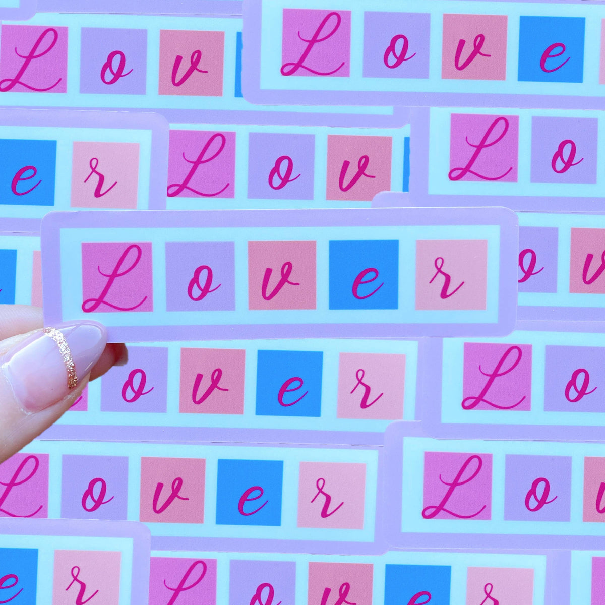 Lover Letters Sticker – East West Girl